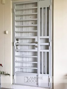 Horizontal Uneven Line Design Gate | Gate Specialist in Singapore