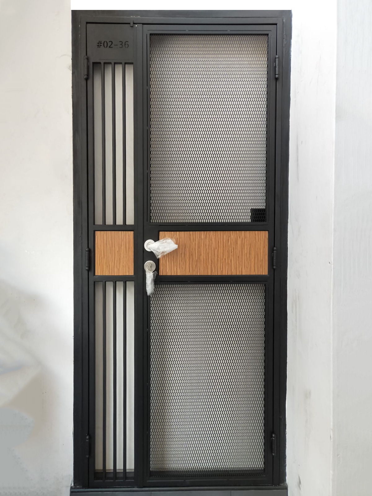 Hdb Metal Gate Design LD-617 | Mild Steel Gate Singapore