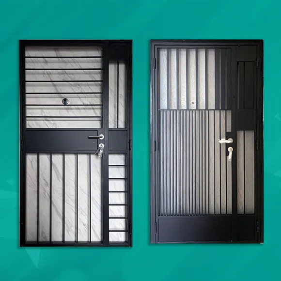 Hdb Metal Gate Designs | HDB Laminate Main Door, Metal Gate and Bedroom ...