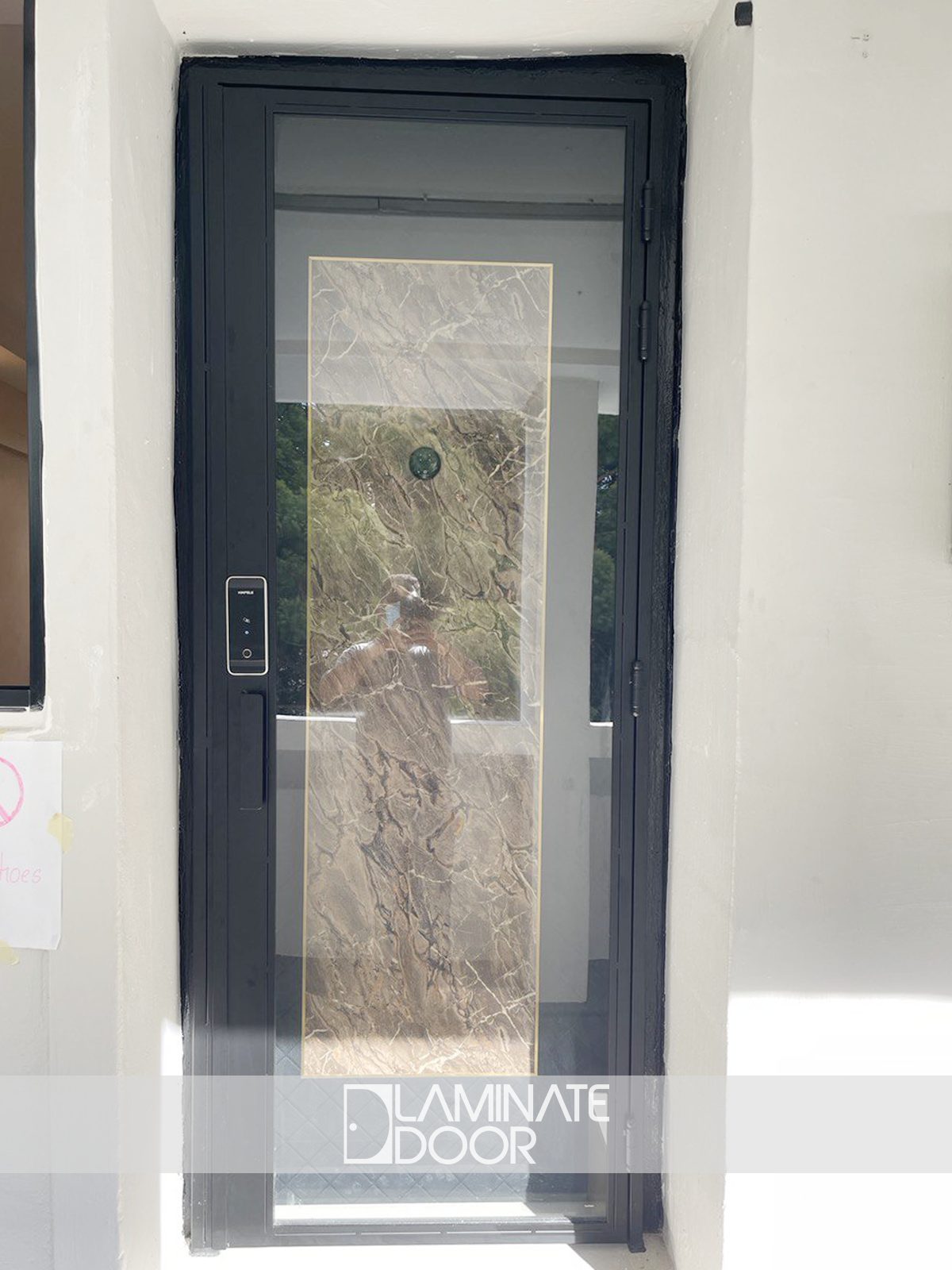 Clear Tempered Glass Gate Design | Designer Glass Gates Singapore