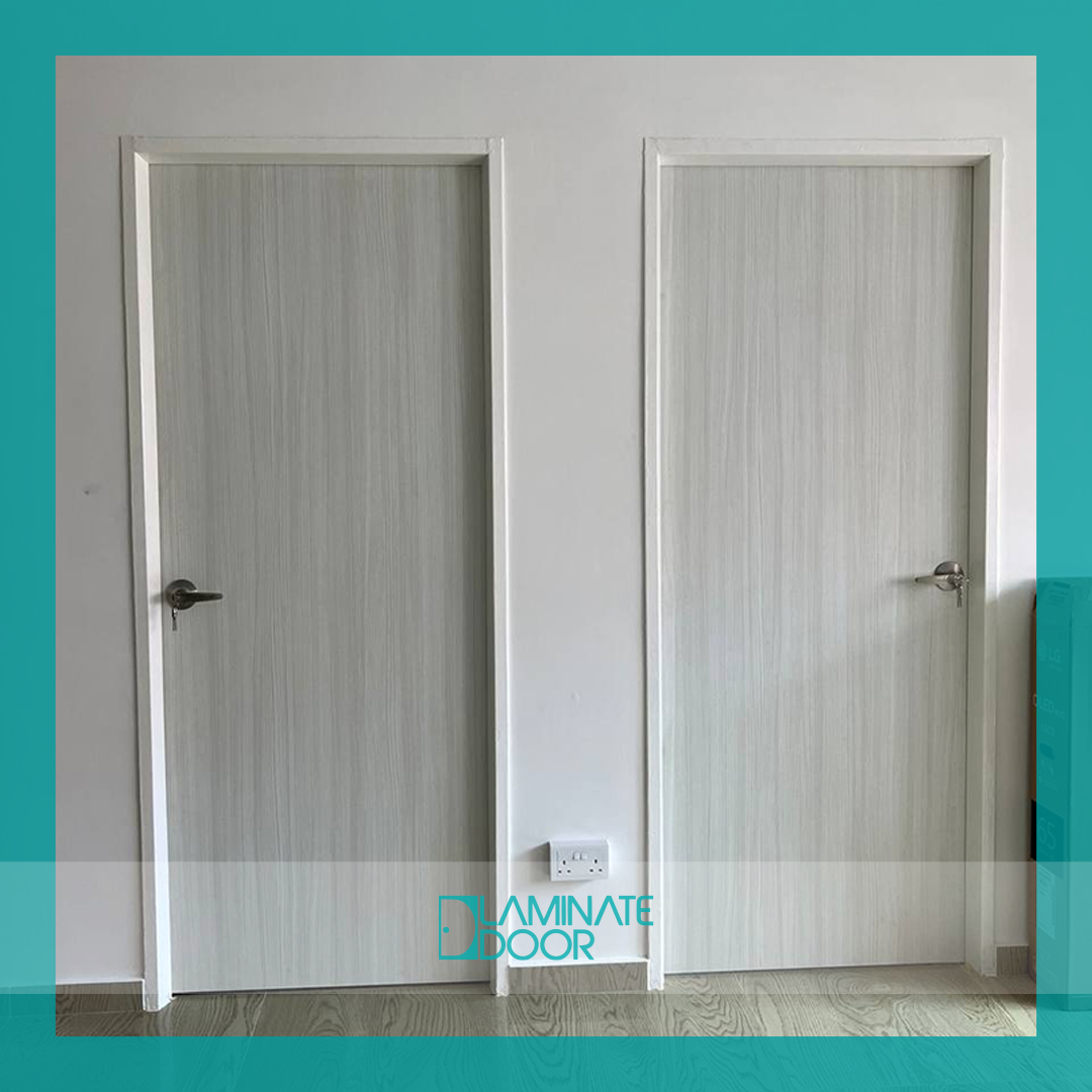 HDB Full Solid Bedroom Doors | HDB Door Supplier in Singapore