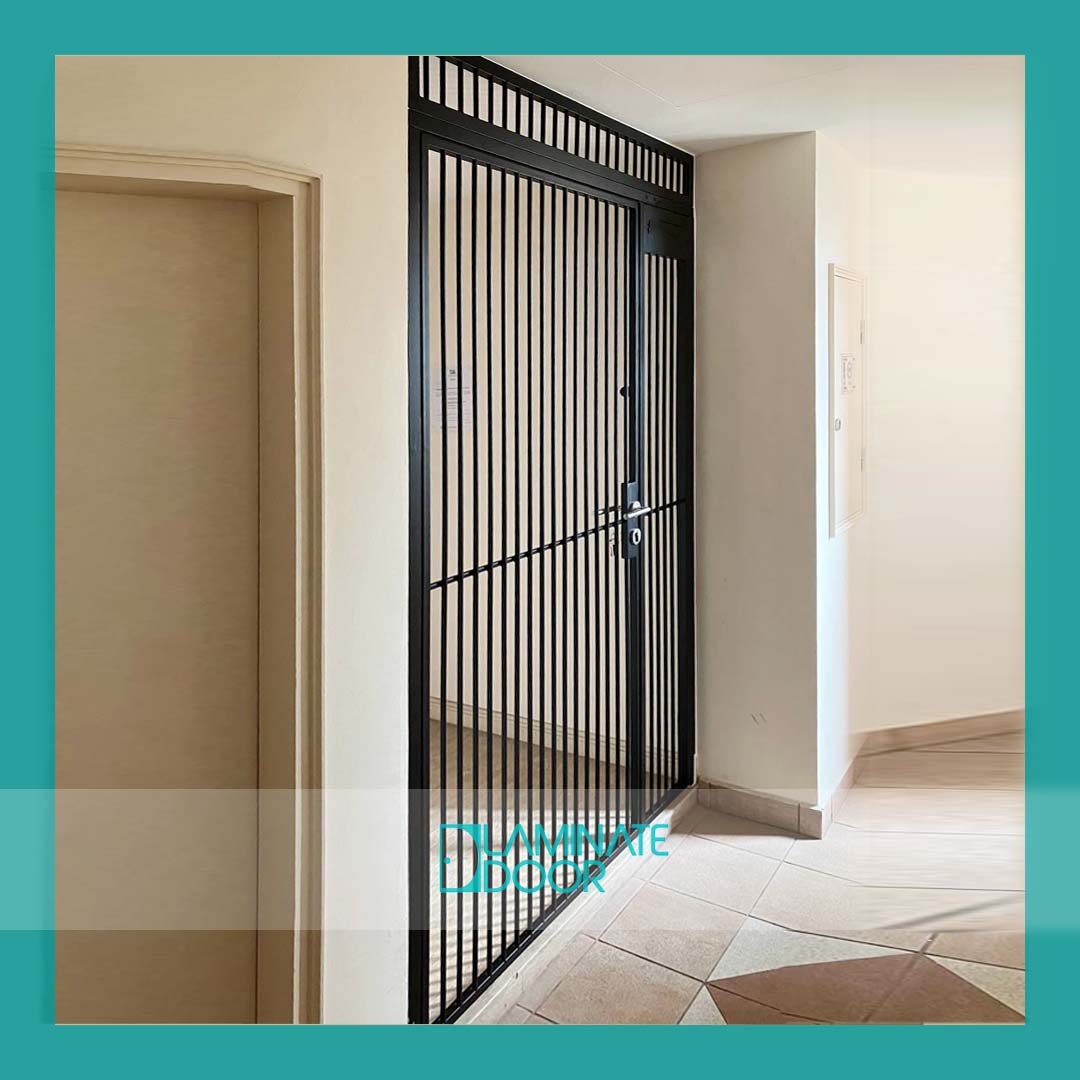 Half Louver Privacy Gate Design | Louvered Gate Designs HDB