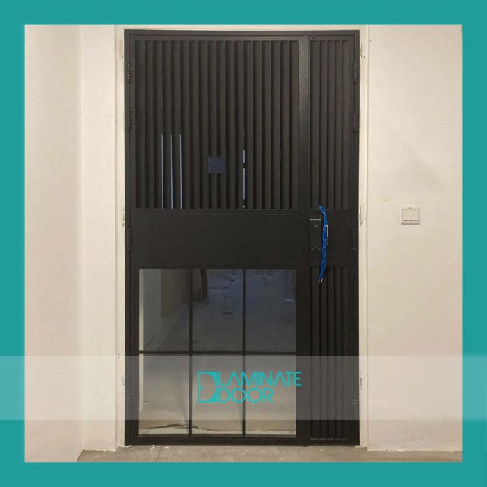 Privacy Gate HDB with Half Louvre Design | 2025 Catalogue