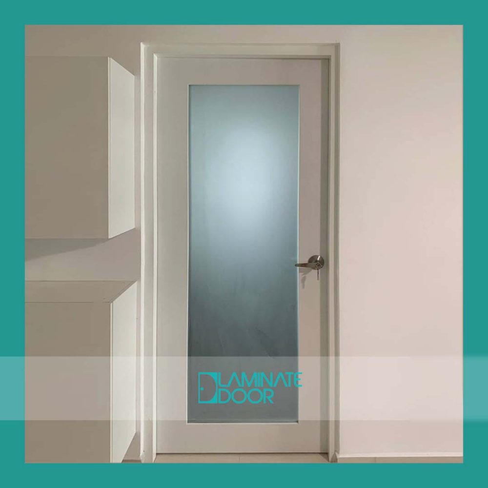 Modern Office Doors with Glass Panel | Wooden Office Doors SG
